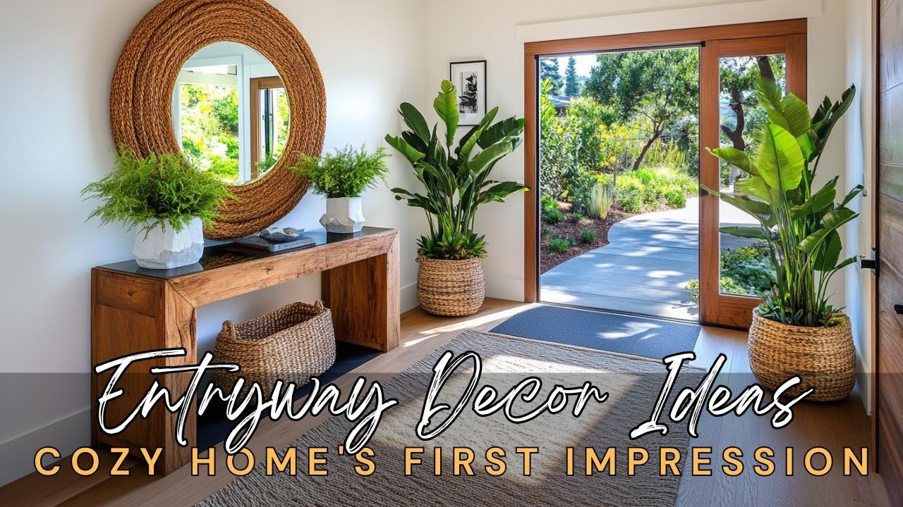 Cozy Entryway Decor Ideas You’ll Love! Transform Your Home's First ...
