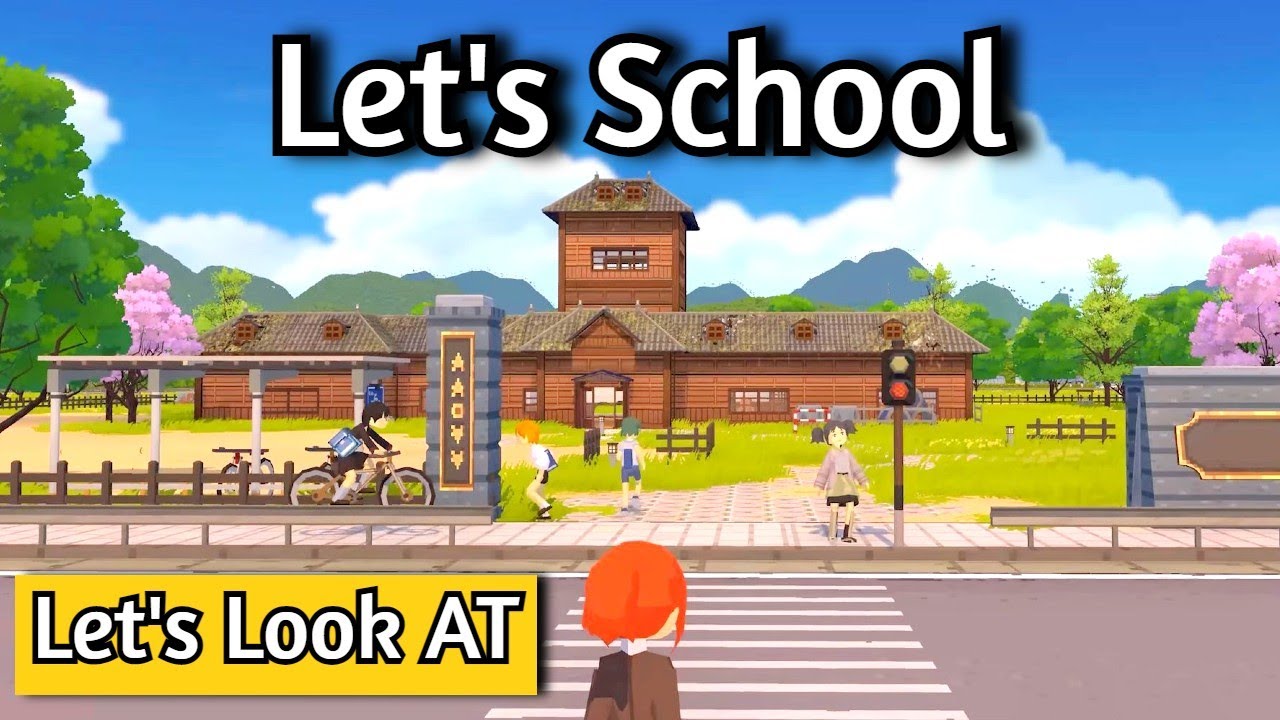 Upcoming School Management Simulator! - Let's Look At Let's School - YouTube