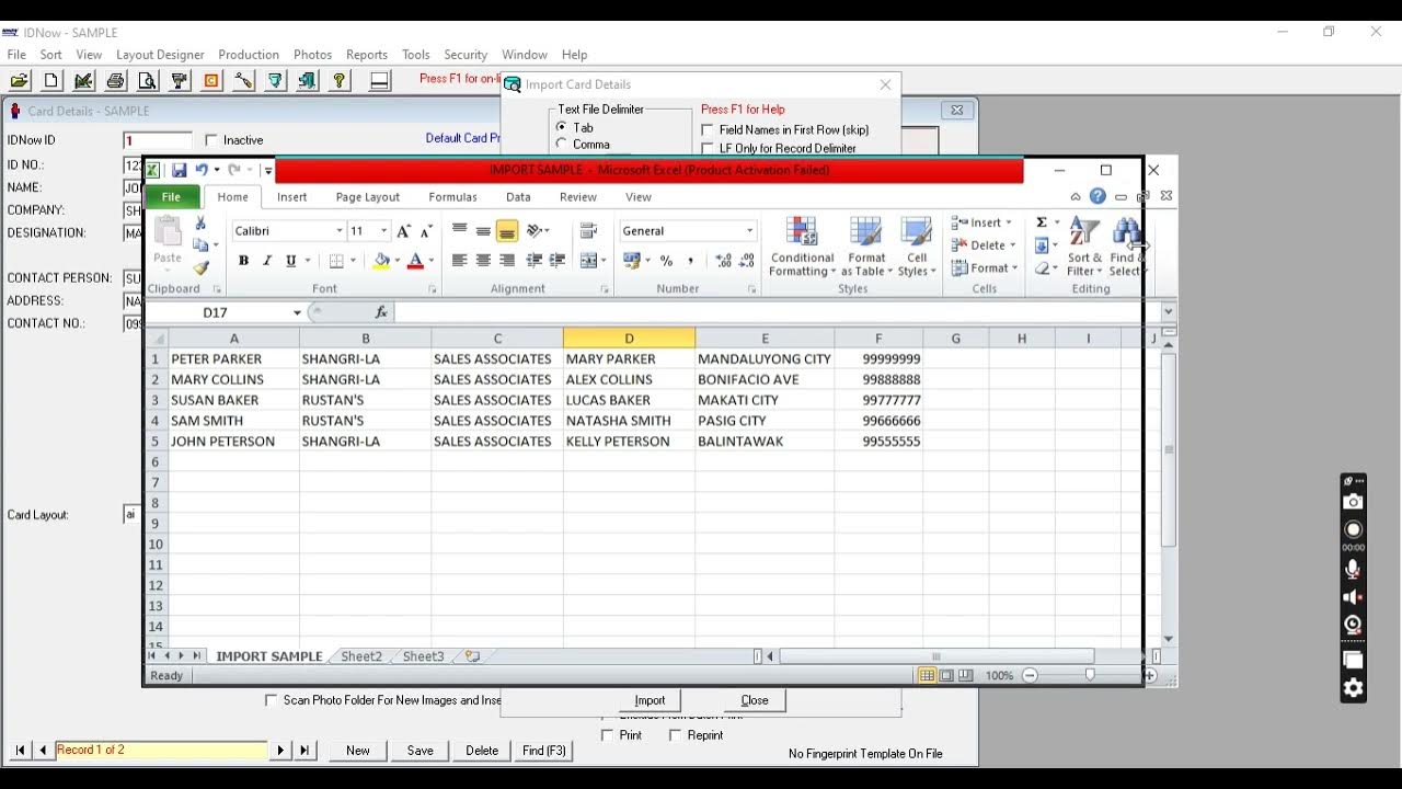 IMPORT TEXT FILE - YouTube