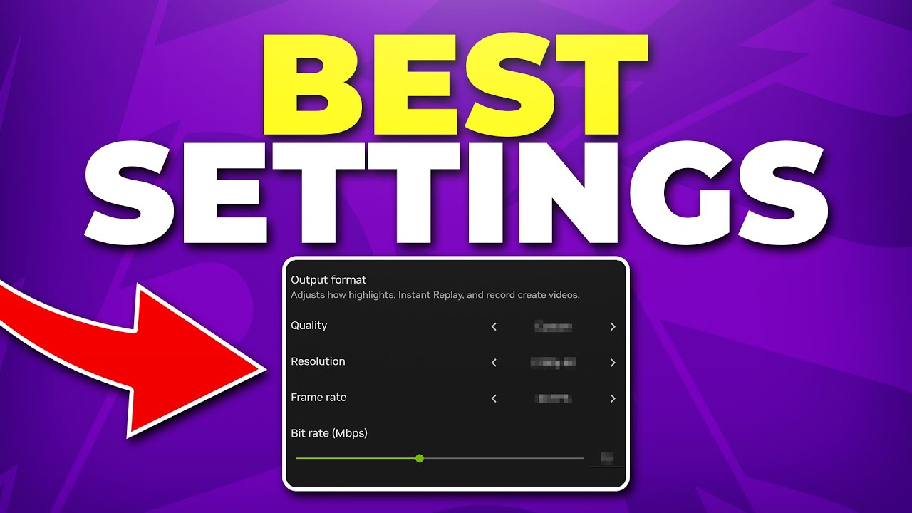 Best NVIDIA Shadowplay Recording Settings - Game Overlay - YouTube