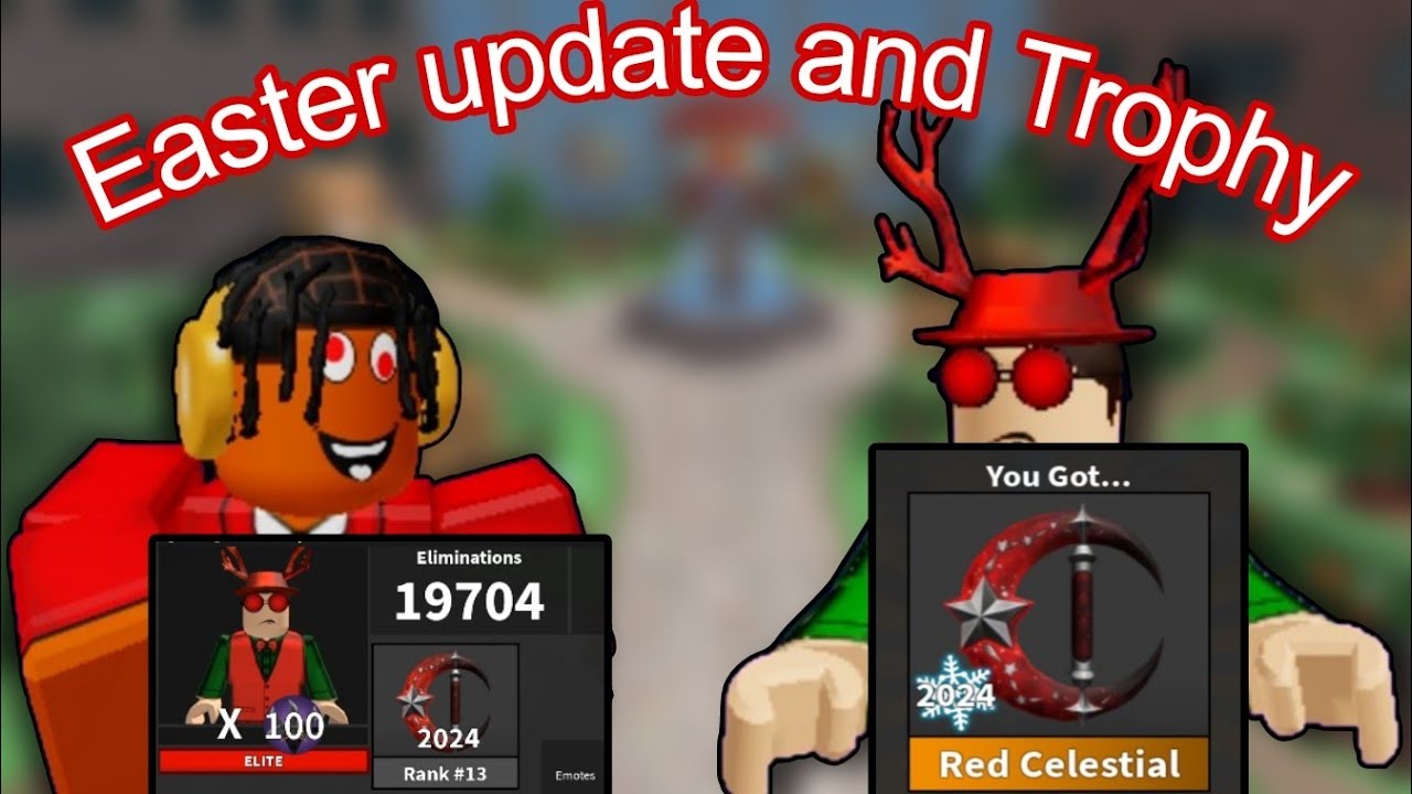 MM2 EASTER 2025 AND SHOWCASE @Callliwik RANK #13 TROPHY (Roblox mm2 ...