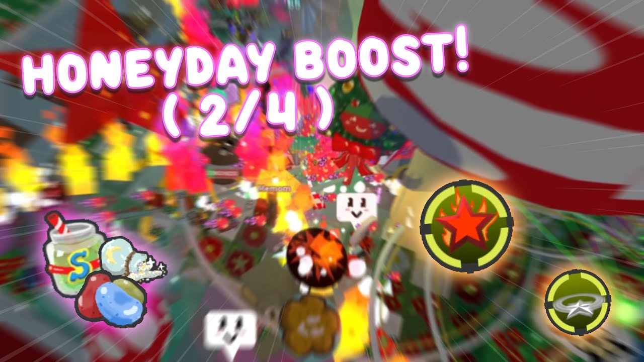 RED HIVE *HONEYDAY* BOOST! (2/4) | Bee Swarm Simulator - YouTube