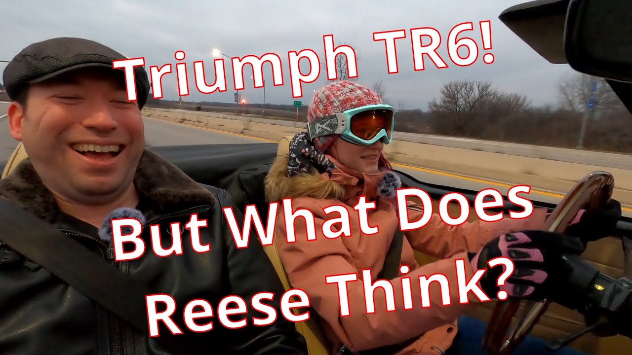 Reese Drives a Triumph TR6 - YouTube