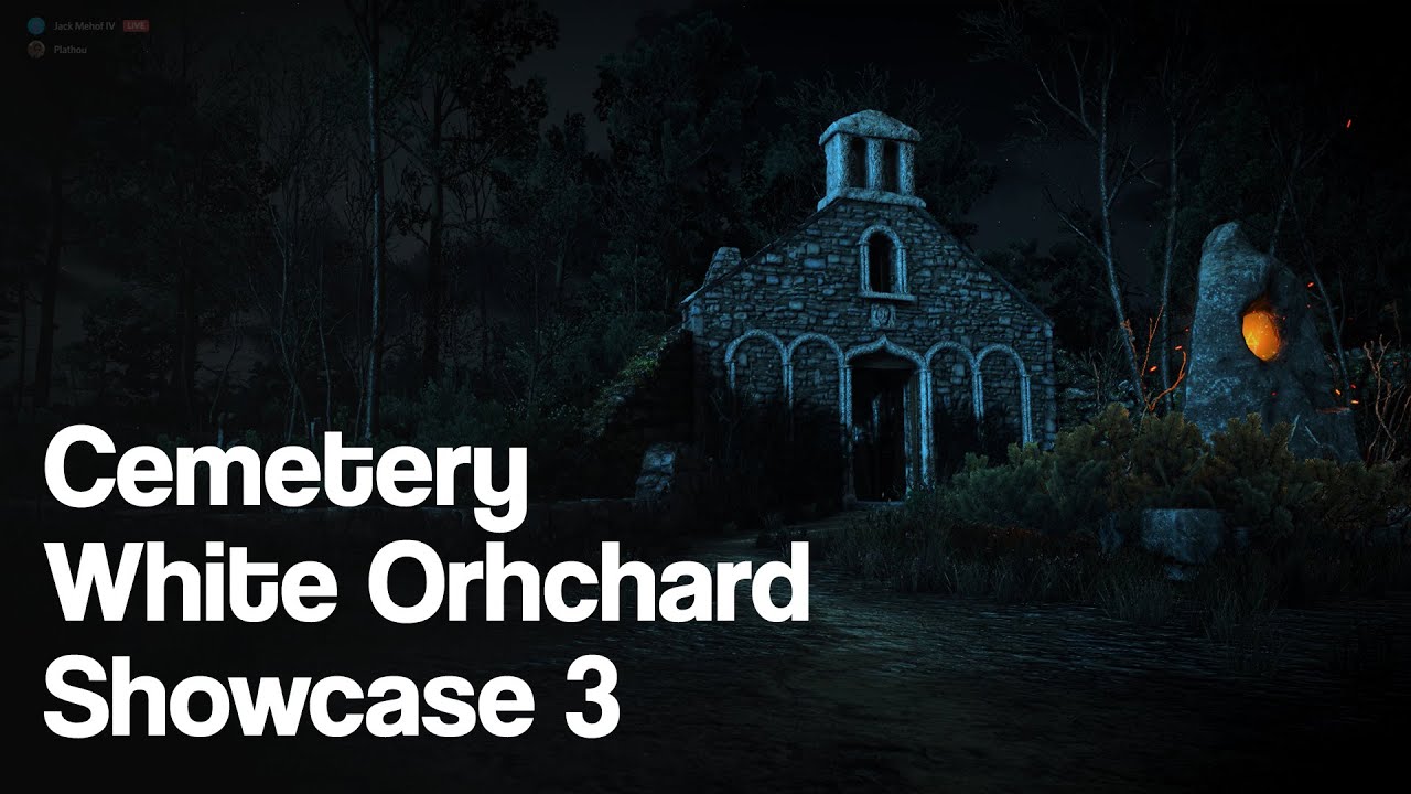 The Witcher 3 : White Orchard Cemetery - YouTube