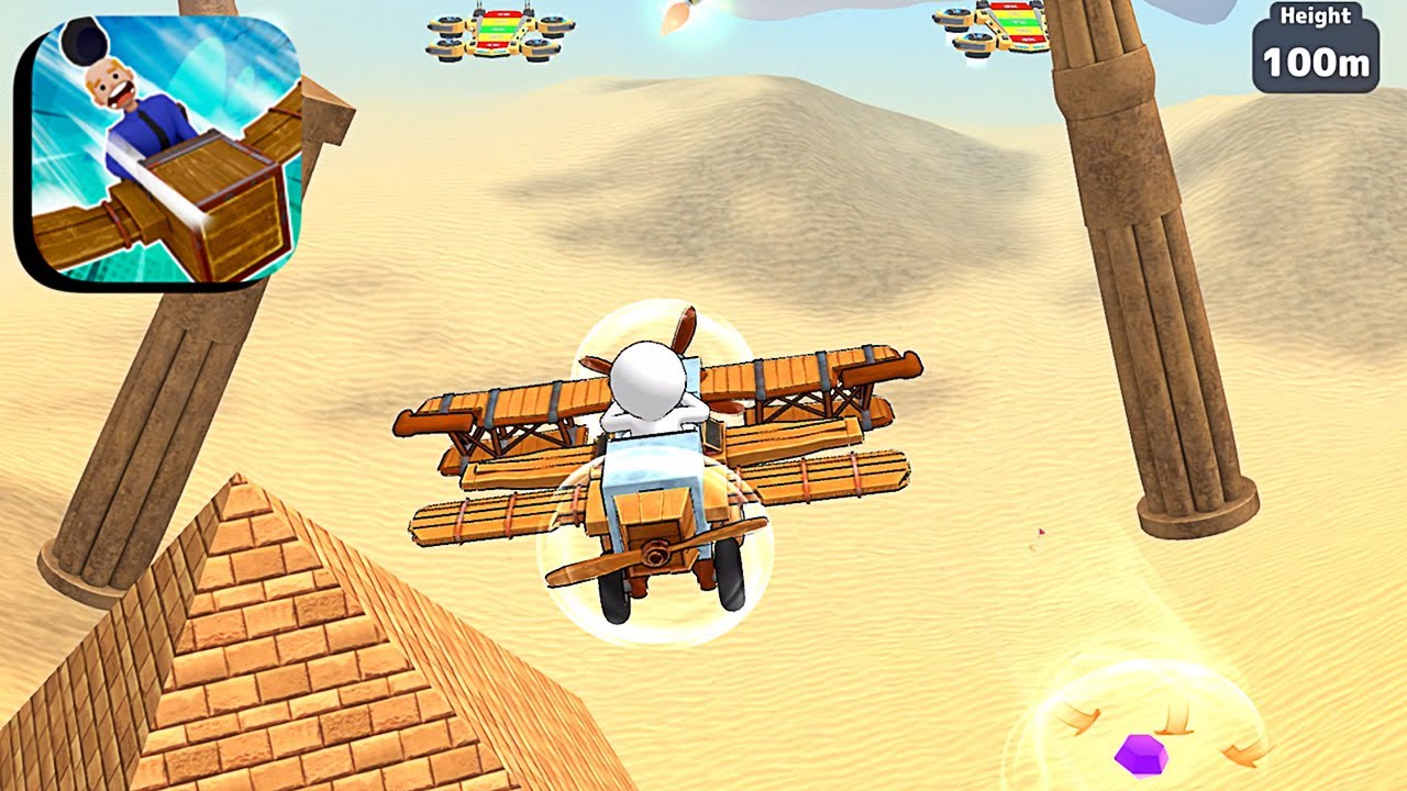 Fly Challenge - All Levels Gameplay Android,ios (Part 6) - YouTube