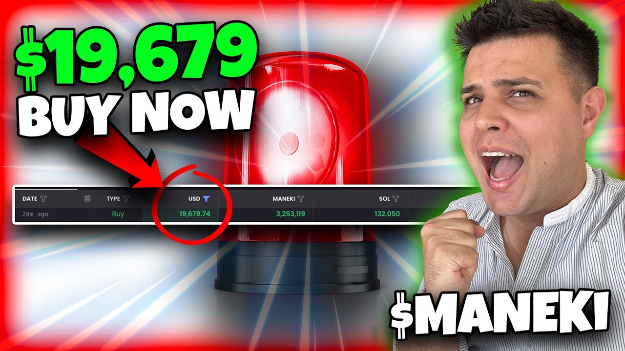 $19,679 BUY from this dude NOW on Maneki Coin - YouTube