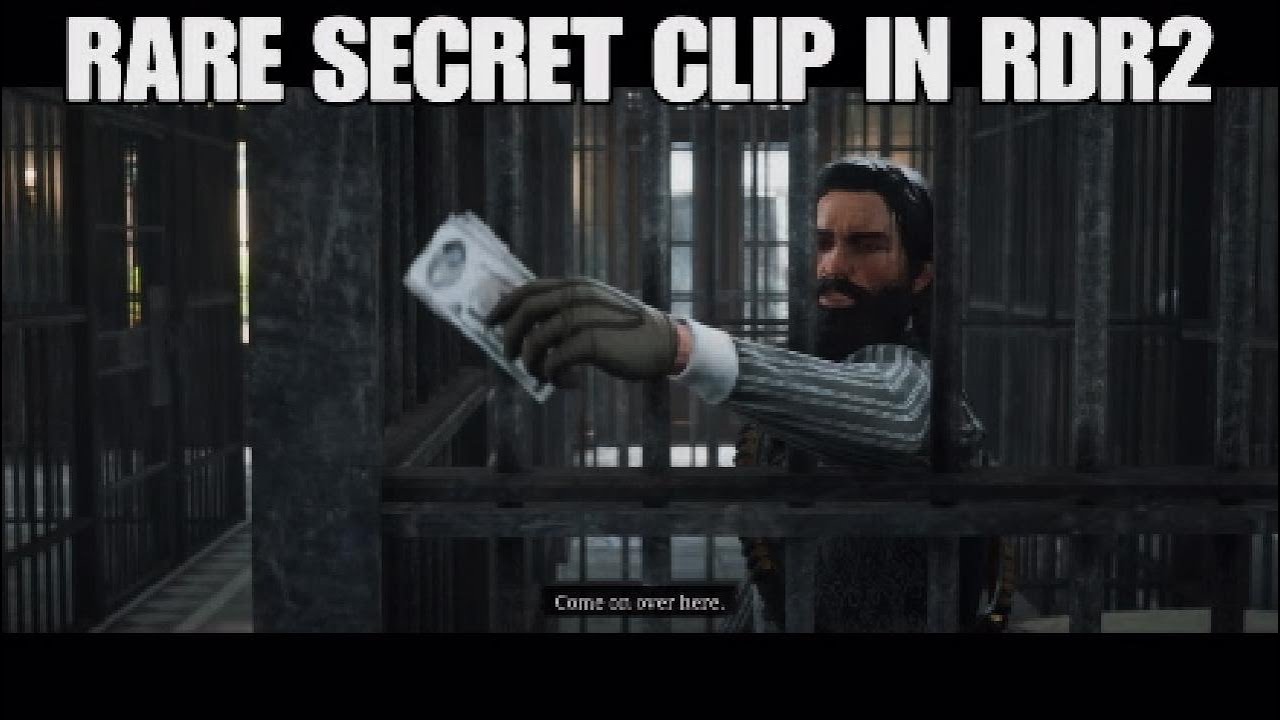 Rare secret jail scene in red dead redemption 2 🤫 - YouTube