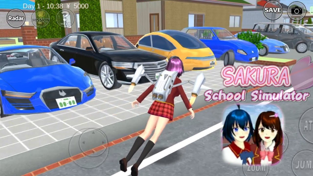 Sakura all car collect || sakura school simulator || # ...