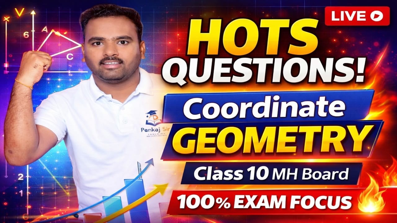 Coordinate Geometry HOTS Questions 🔥 | Chapter 5 Geometry | Class 10 ...
