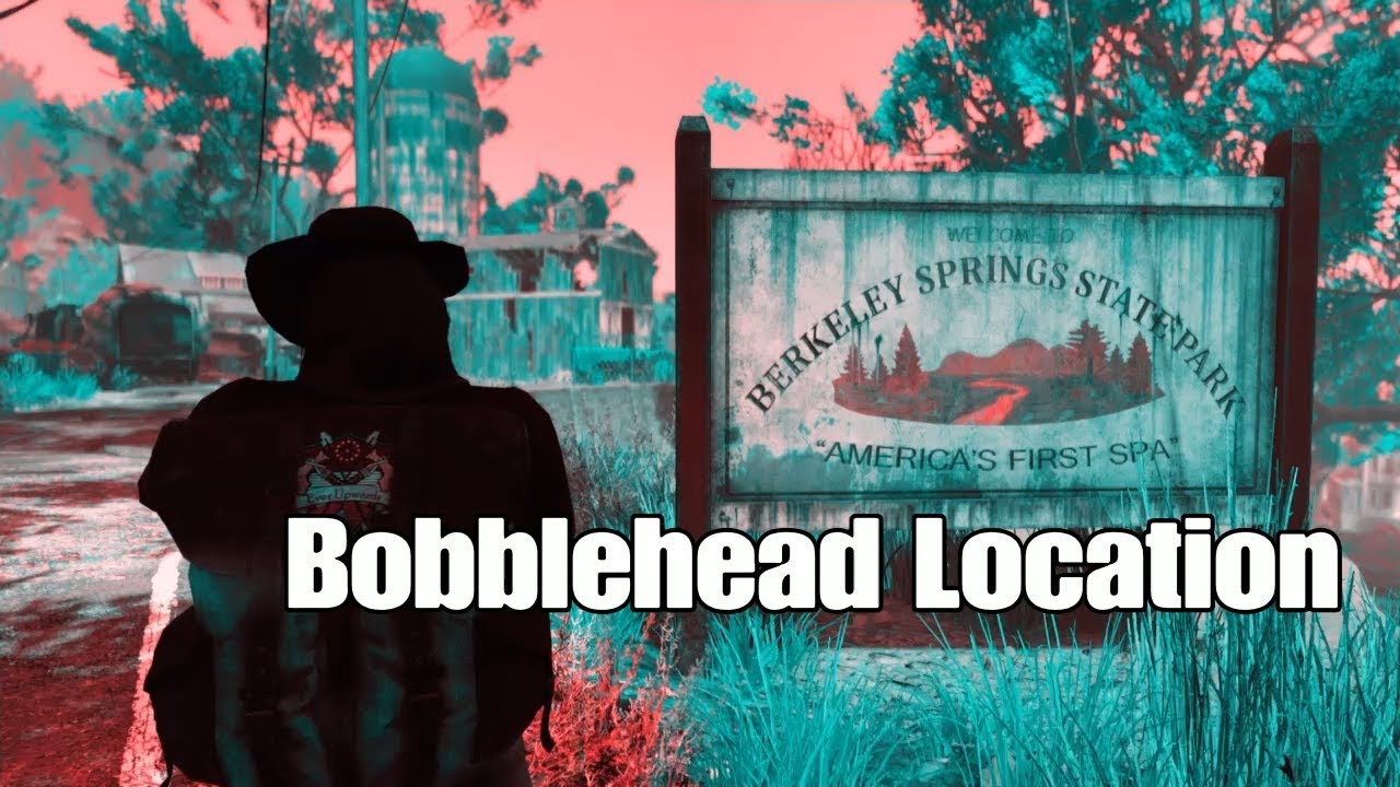Fallout 76 Bobblehead Location Berkeley Springs State Park - YouTube