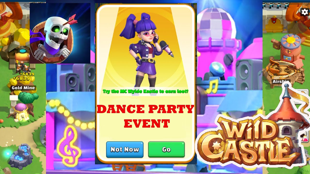 Wild Castle -Dance Party Event (DJ Wylde Kastle) Gameplay - YouTube