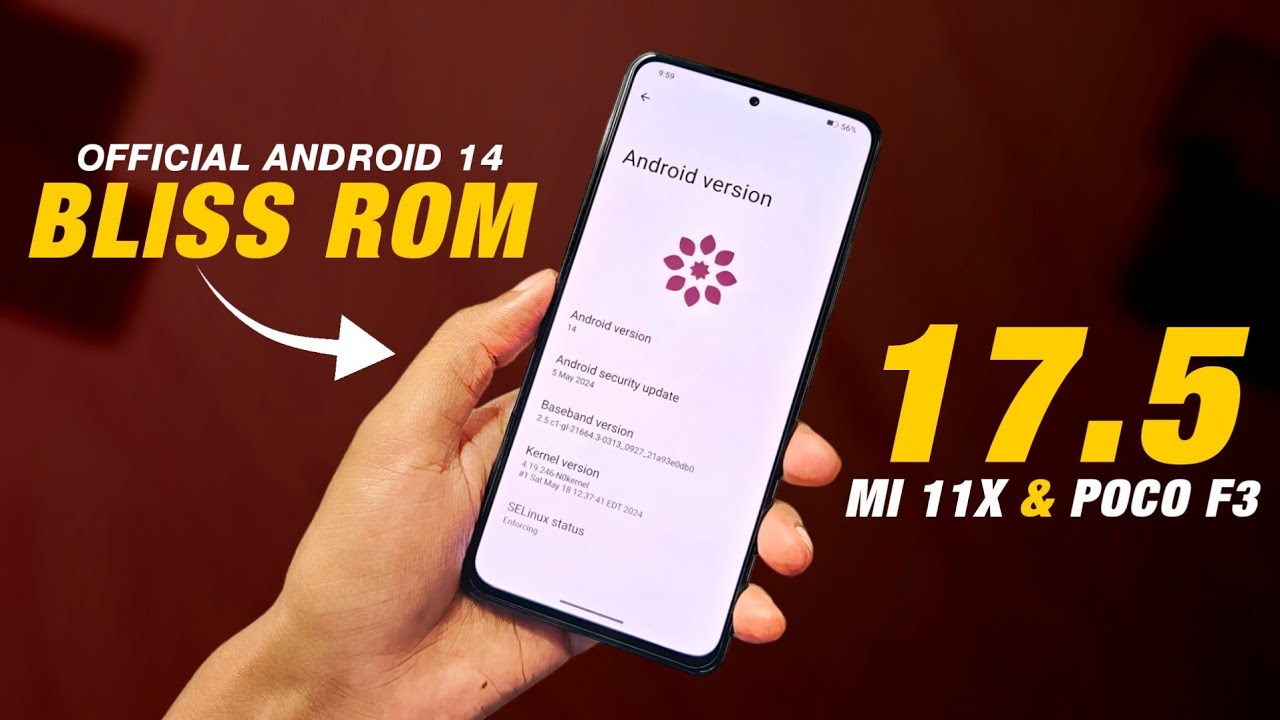 Bliss Rom 17.5 Official For Mi 11X & Poco F3 | Android 14 QPR2 | Full ...