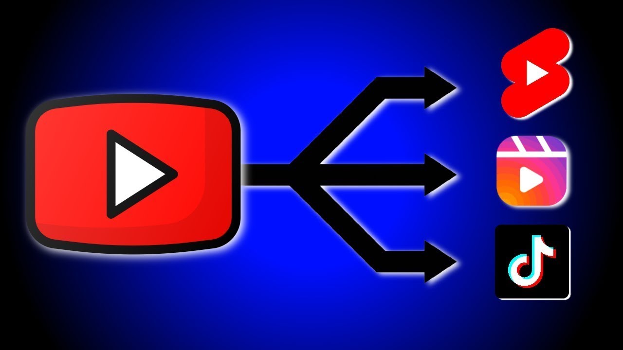 How To Easily Turn Any YouTube Video Into A Short, Reel Or TikTok - YouTube