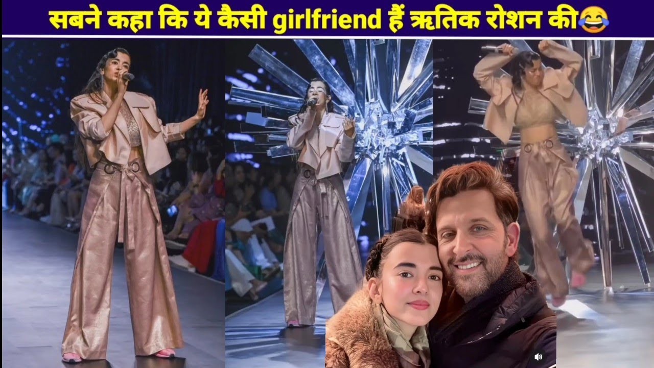 Hrithik Roshan ki girlfriend Saba Azad trolled by dance performance 😂 ...