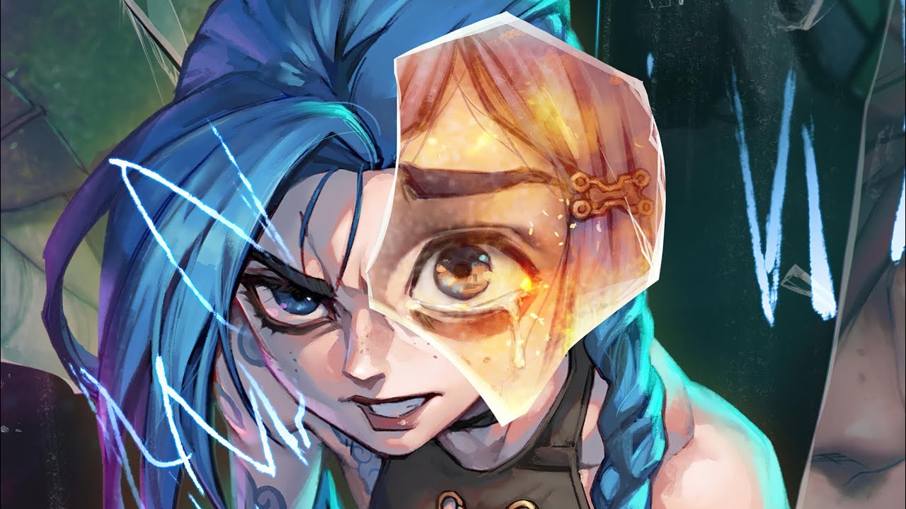 DEATH//Arcane jinx lyrics music video [AMV] - YouTube