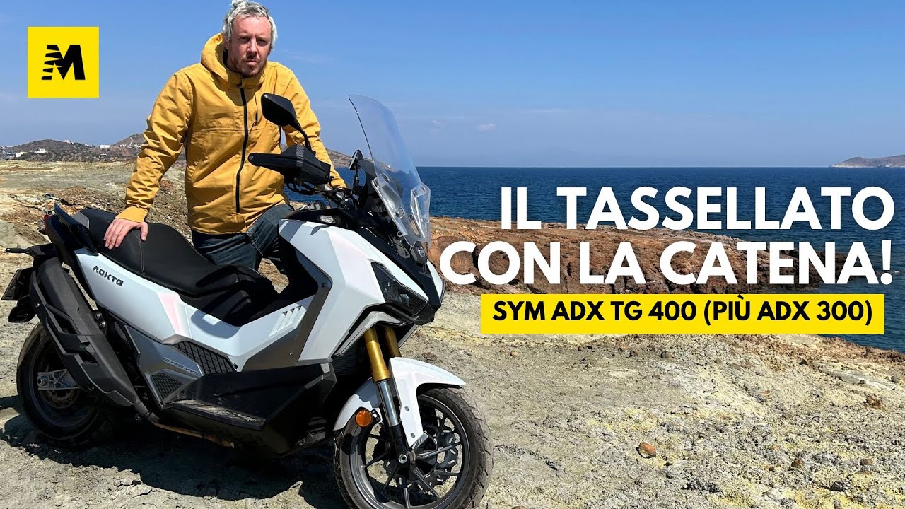 SYM ADX TG 400 (e ADX 300): gli scooter di SYM per la strada e il ...