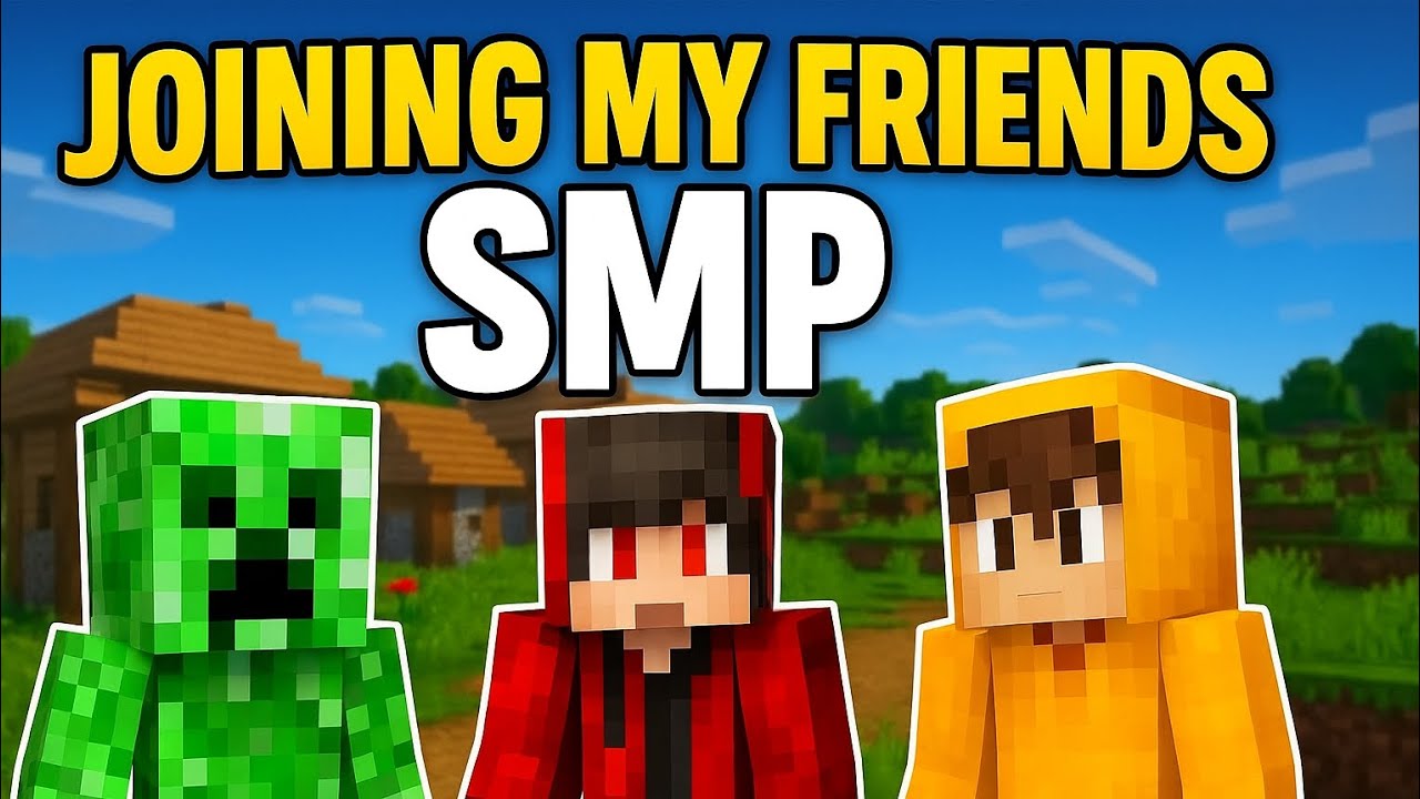Mi joining my friends smp today @Minecraft - YouTube