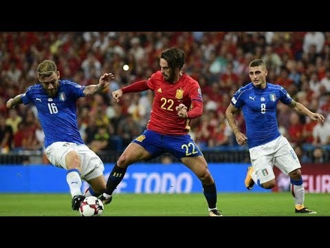 Isco vs Italy 1080i (English Commentary)