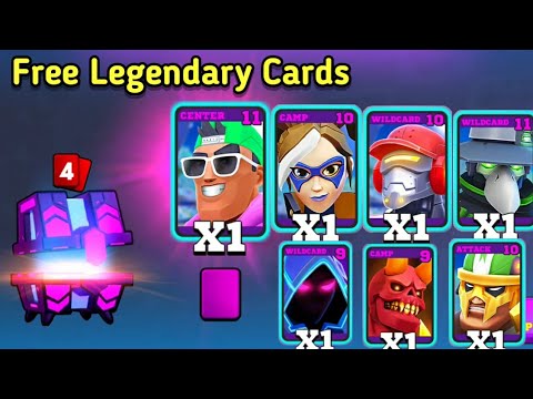 Free Legendary Cards In Rainbow Chest Frag Pro Shooter ! - YouTube