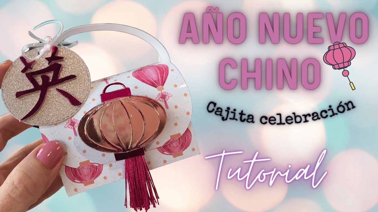 Año Nuevo Chino 2023 Cajita regalo Deco TUTORIAL/Chinese New Year gift ...