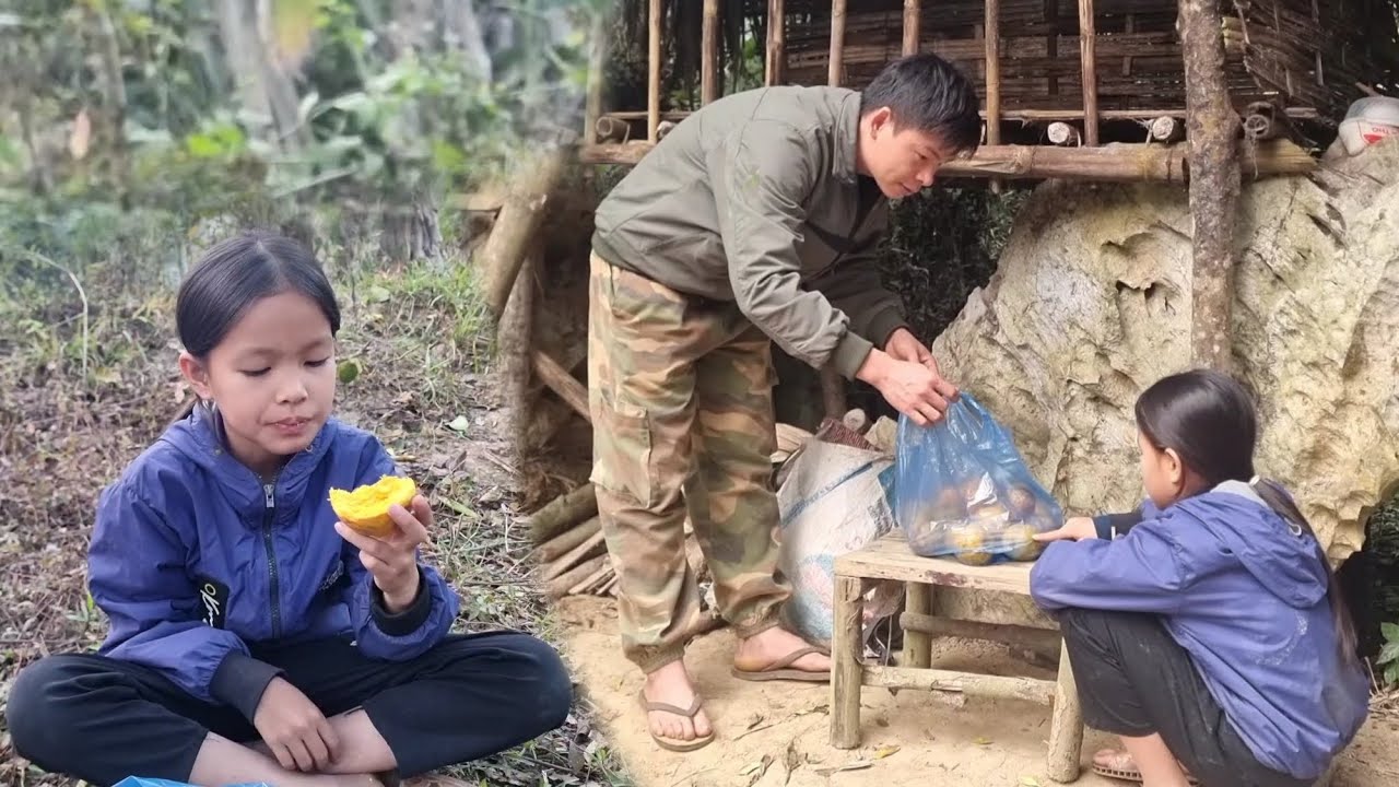 The orphan girl was lucky to meet a kind man who helped her during the ...