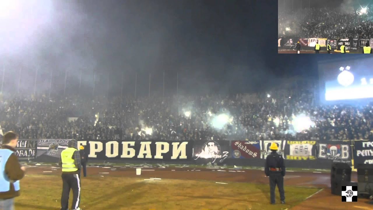STROBOVI NA JUGU | Partizan - Radnički Niš, 01.03.2014. - YouTube