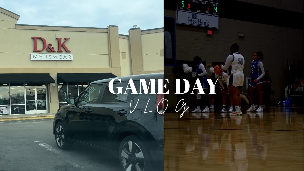 FIRST GAME DAY VLOG|LAST FIRST HOME GAME| - YouTube