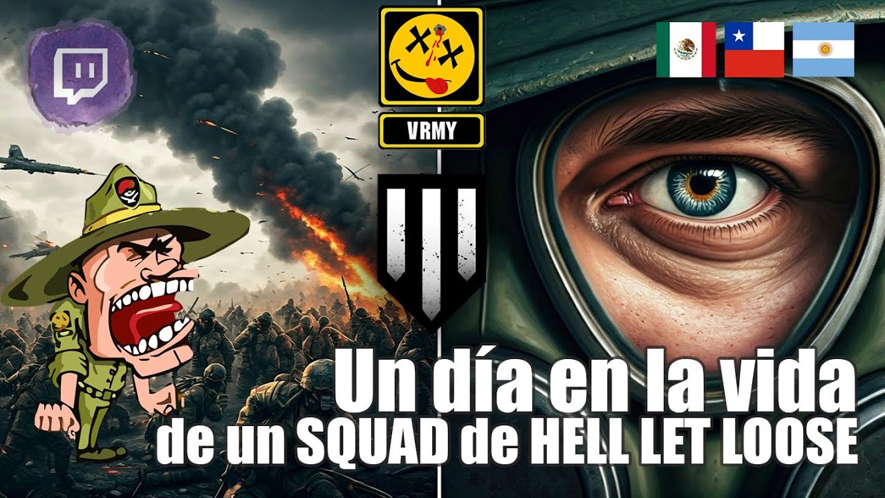 Un día en la vida de un Squad de Hell Let Loose | Stream - YouTube