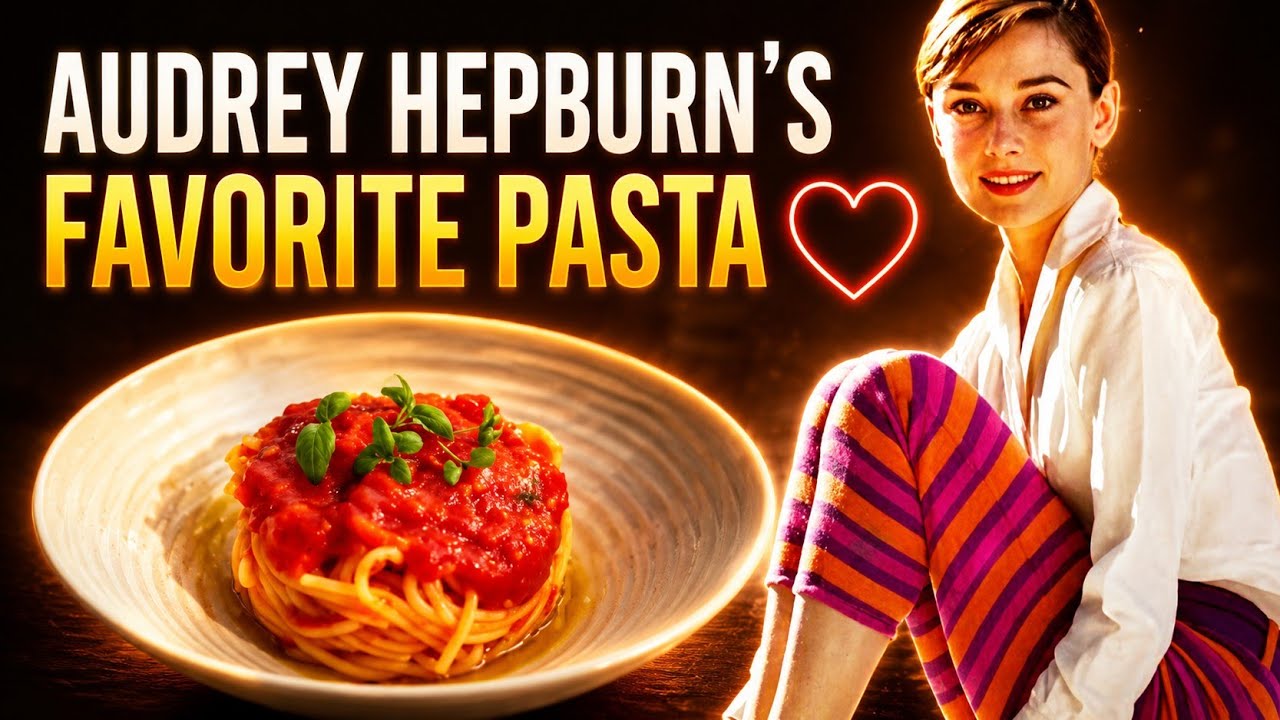 Spaghetti al pomodoro. Tomato pasta recipe. Audrey Hepburn's favorite ...