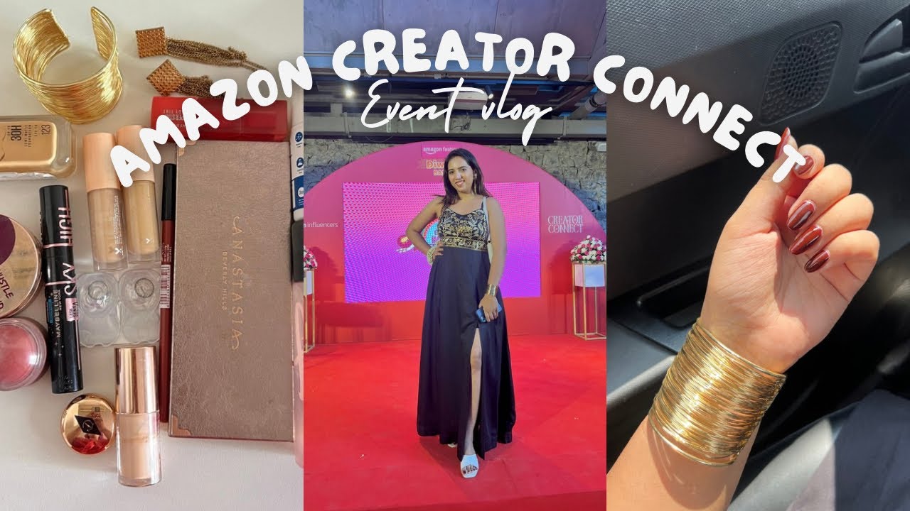 My *FIRST* Amazon Creator Connect Come with me♥️ Vlog | Urvashi Lalwani - YouTube