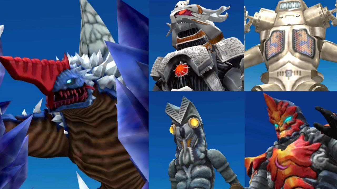 Ultraman Fusion Fight! - All Kaiju intro (Stage Normal) - YouTube
