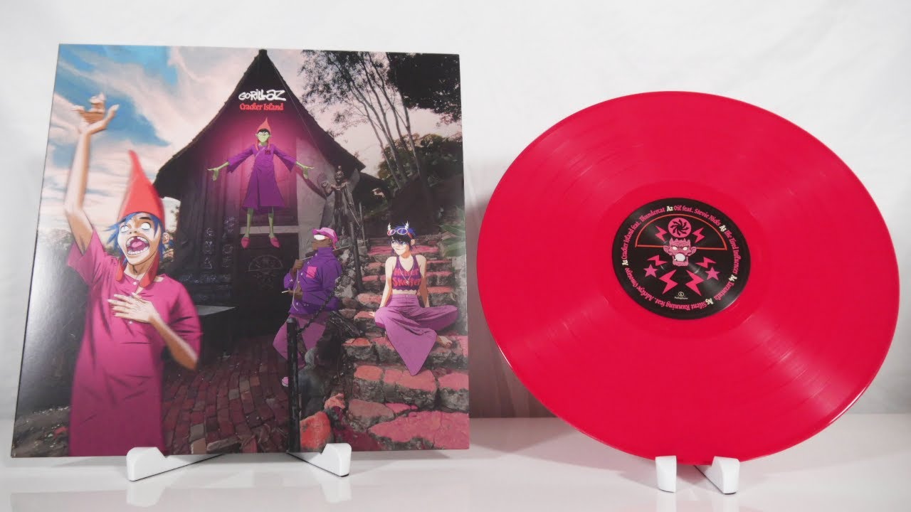 Gorillaz - Cracker Island Vinyl Unboxing - YouTube
