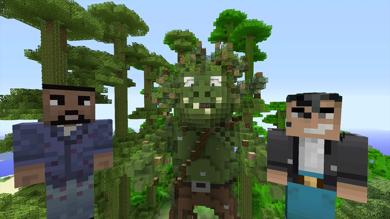 Minecraft Xbox One - Tree Troll Boss - YouTube