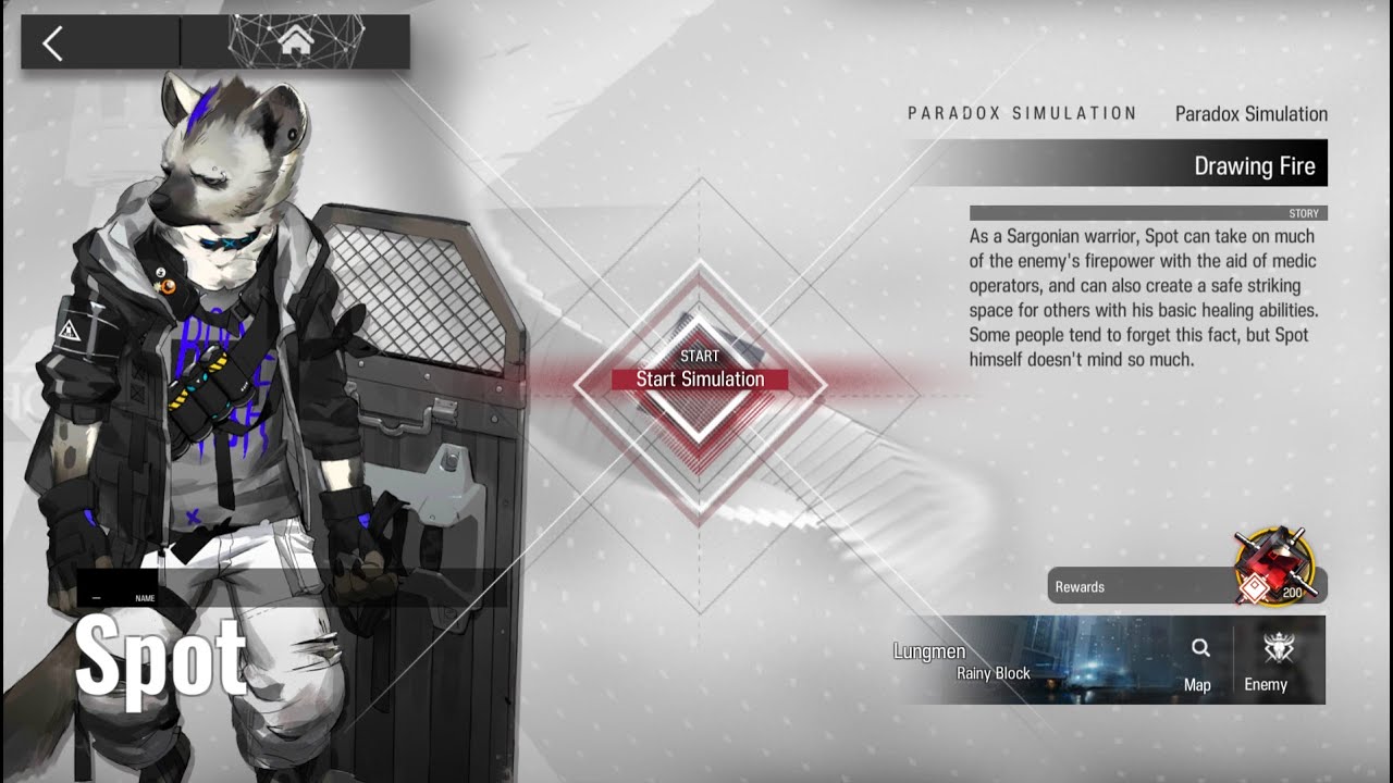 Arknights Paradox Simulation Spot Guide - YouTube