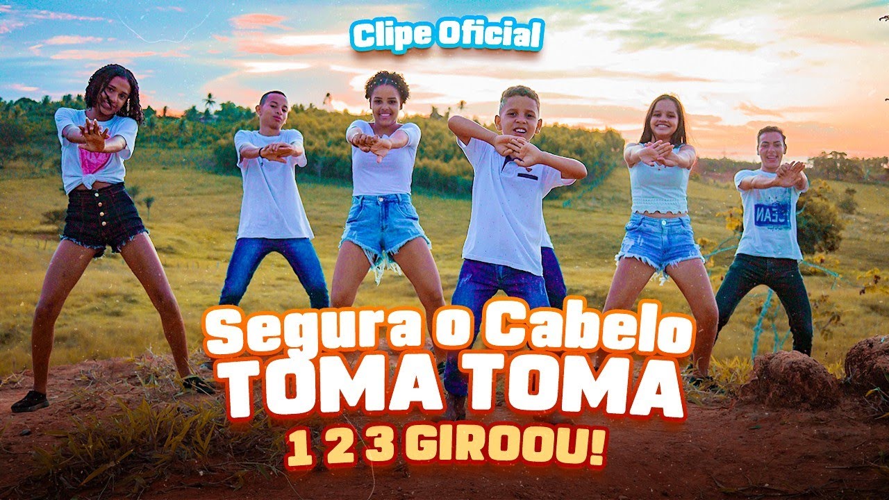 123 GIROU PEGA FRUTA JOGA CESTO (CLIPE OFICIAL) SEGURA O CABELO TOMA TOMA- GRUPO GSD- TIKTOK ...