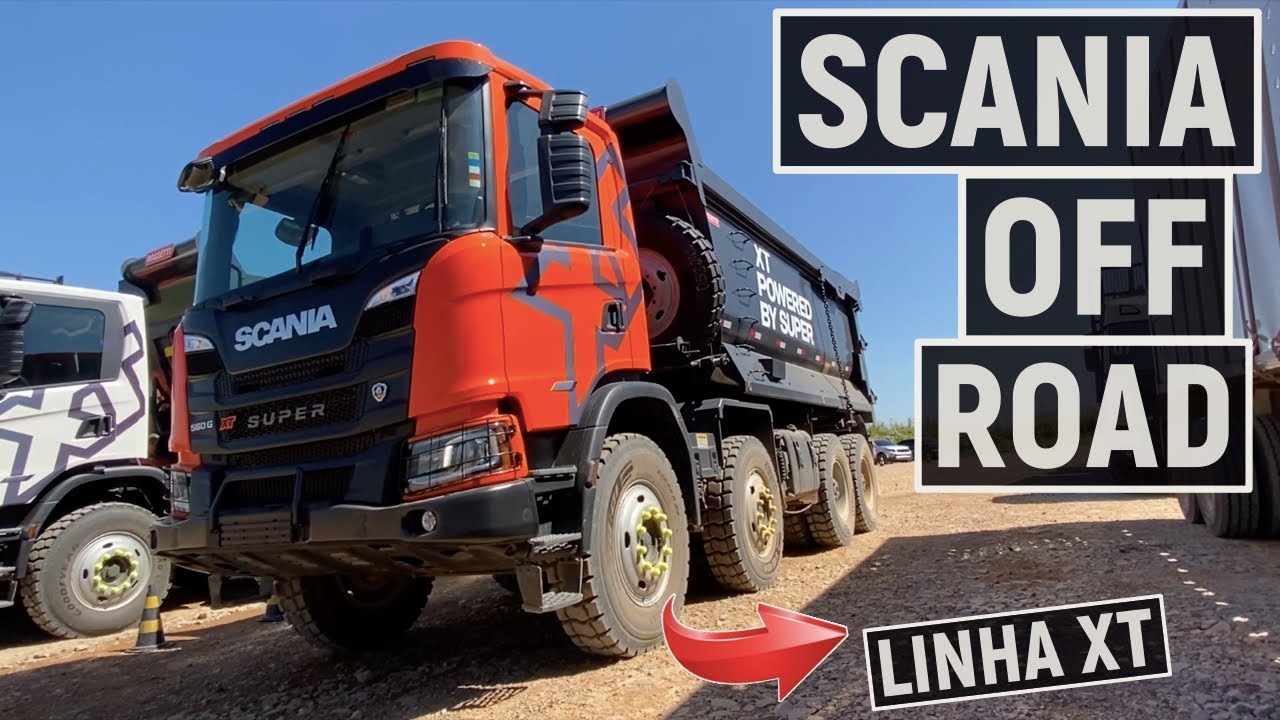 SCANIA XT: linha off road chega com novidades para o trabalho pesado ...