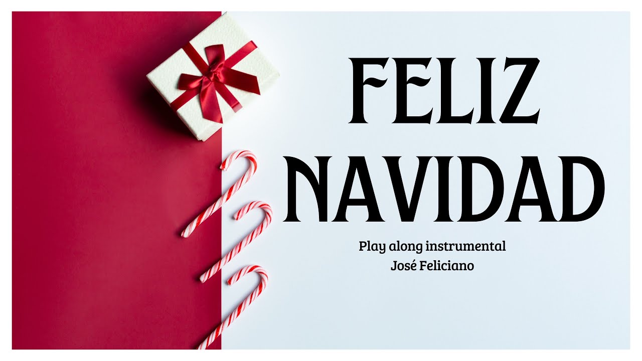 Feliz Navidad - Play along - YouTube