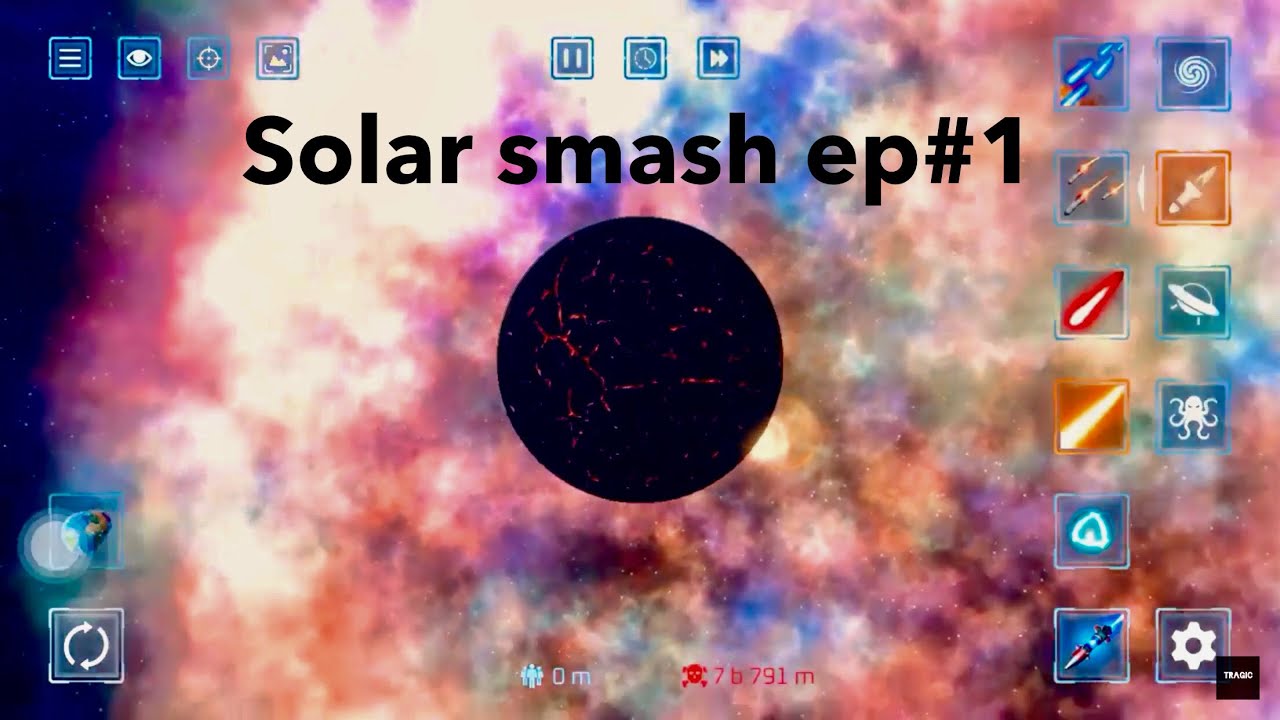 I created a supernova!💥 (solar smash) - YouTube
