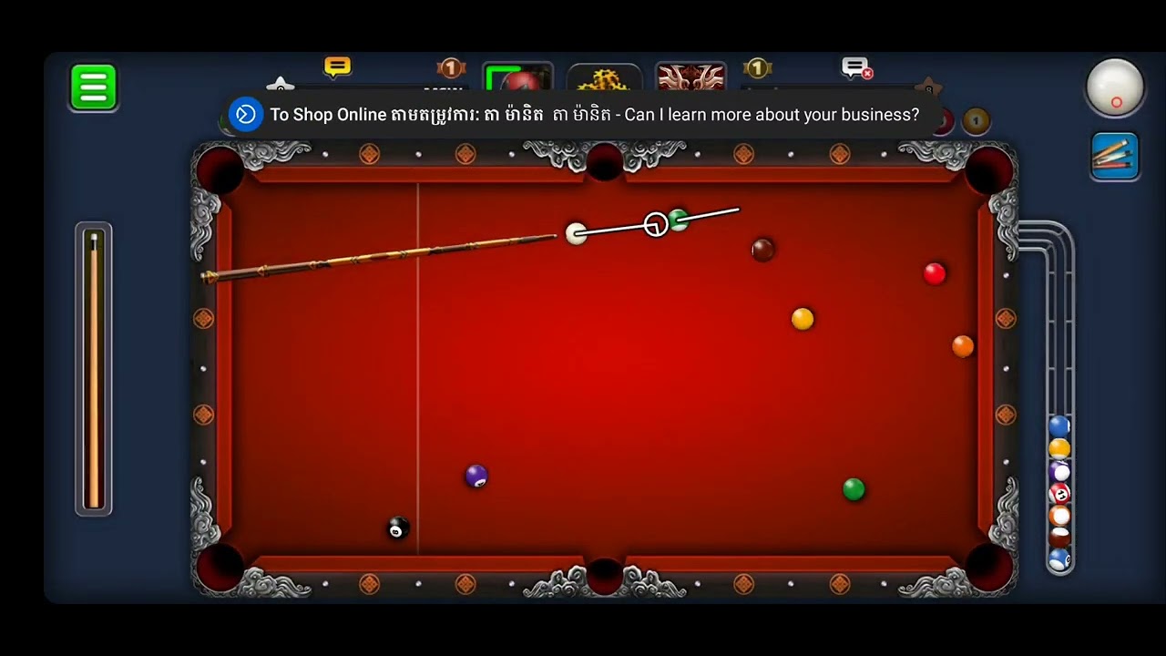 8 ball pool Gameplay - YouTube