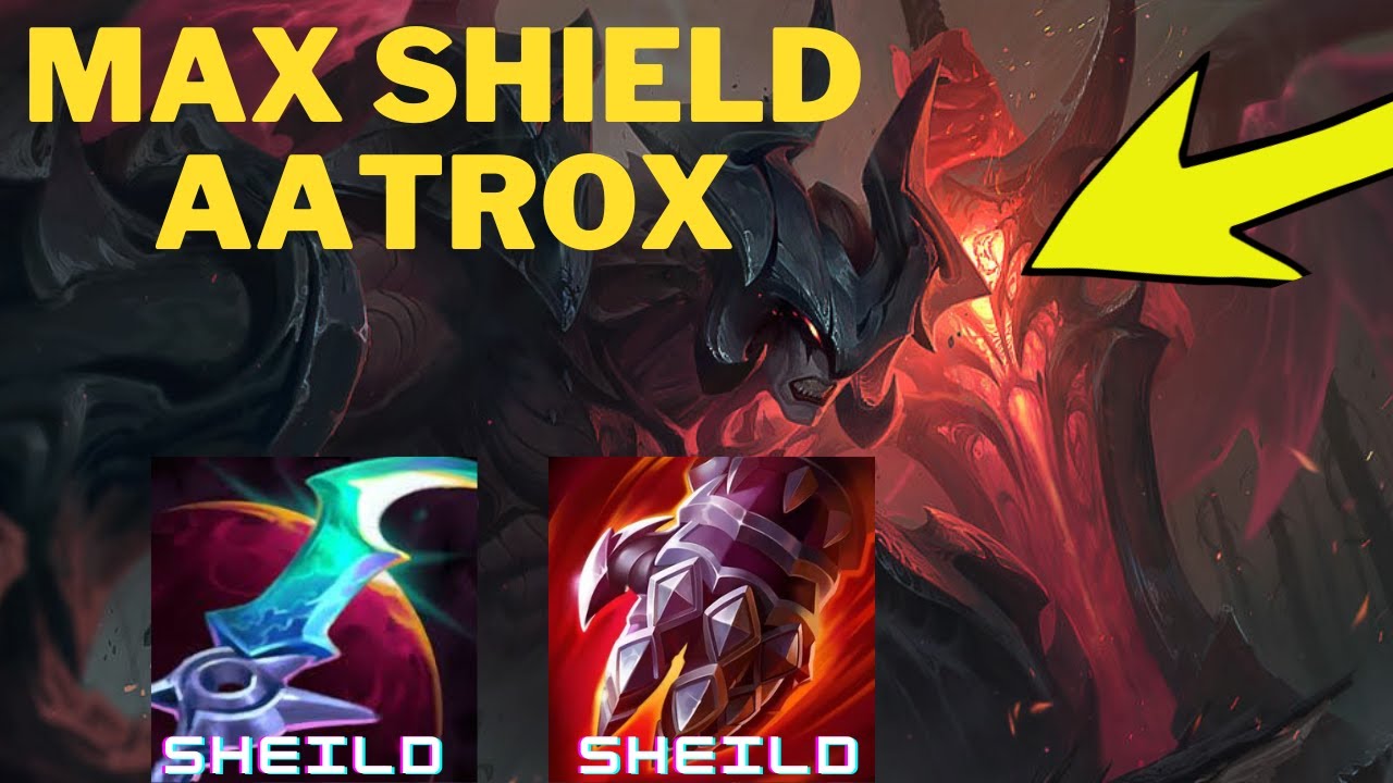I beat Gnar so bad with max shield Aatrox that he rage quit... - YouTube
