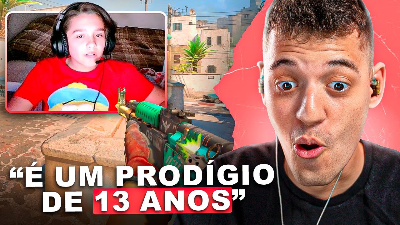 POLEX JOGA CS 2 COM DEADZIN, PRODÍGIO BRASILEIRO DE APENAS 13 ANOS (a ...