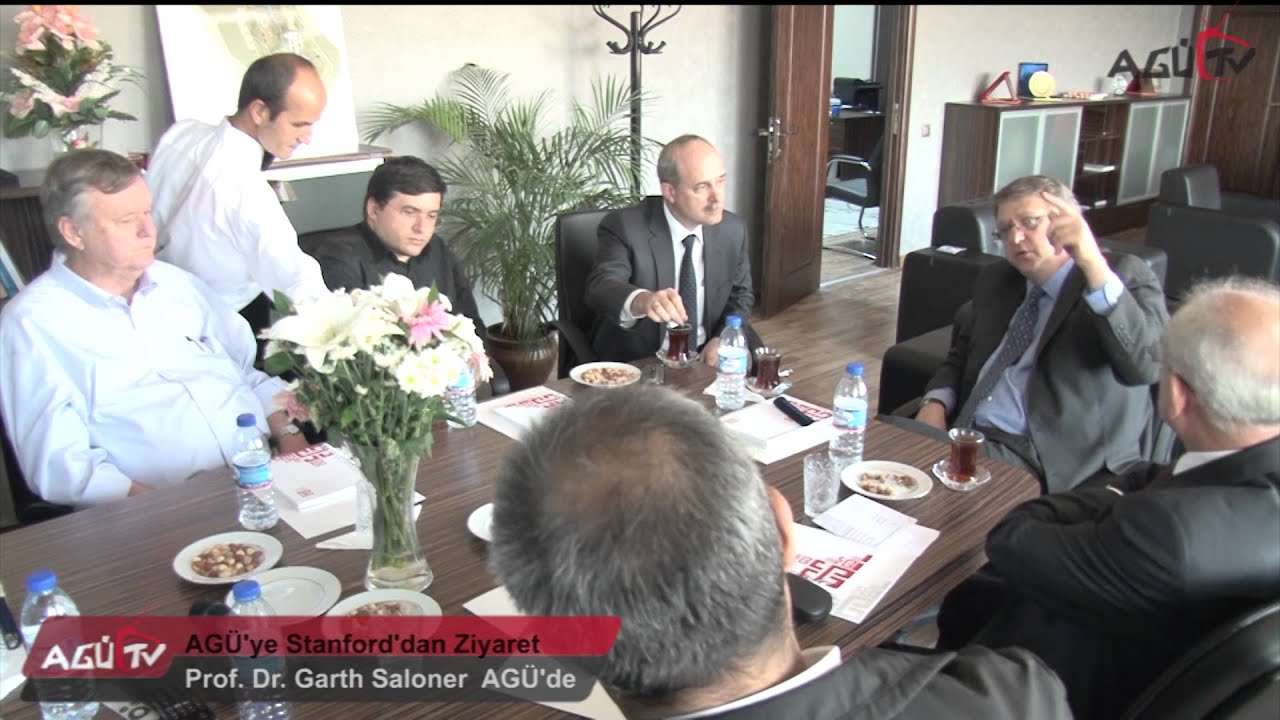 AGÜ TV- AGÜ'ye Stanford'dan Ziyaret-Prof. Dr. Garth Saloner AGÜ'de ...