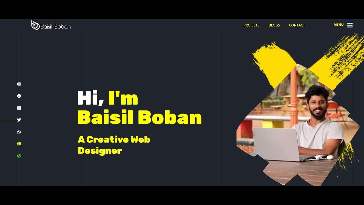 Introductory Portfolio Video - Baisil Boban Web Designer & SEO Expert ...