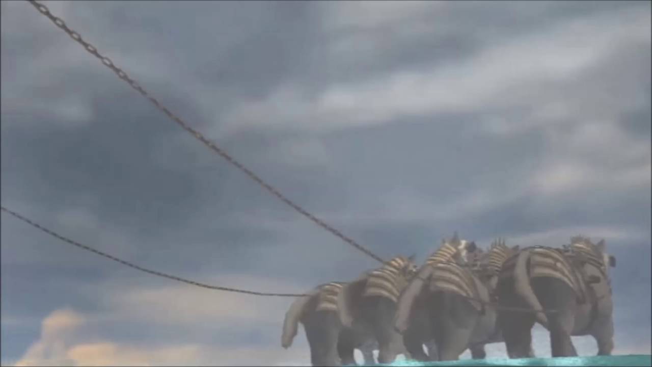 Steeds of Time Cutscene - God of War 2 Soundtrack - YouTube