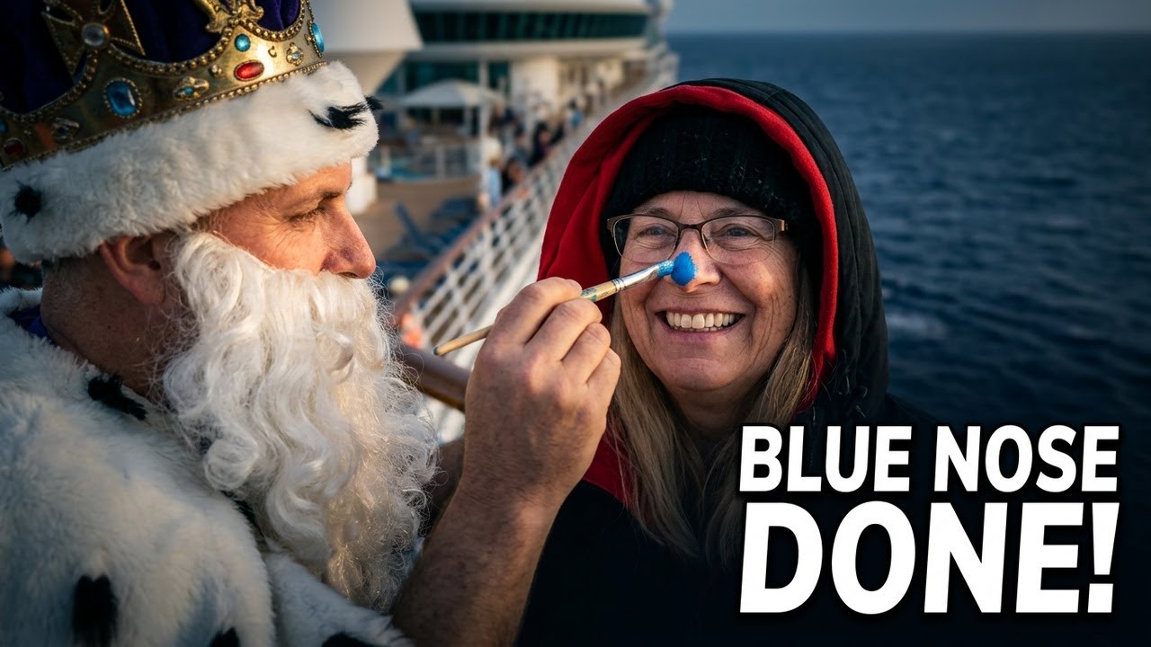 Join The Voyager Of The Seas For An Epic Blue Nose Ceremony - YouTube