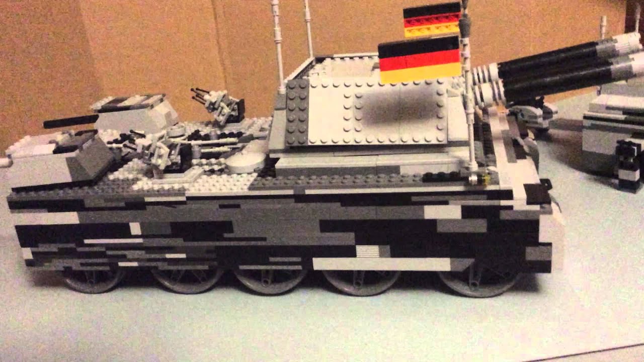 Lego P1000 Ratte 1000+ pieces and updated Maus - YouTube