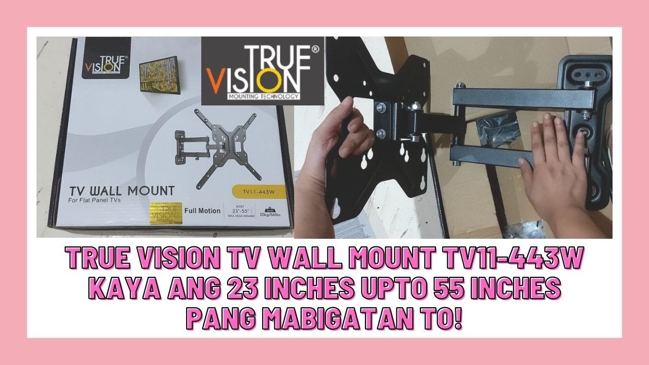 TRUE VISION TV WALL MOUNT FOR 23INCHES UPTO 55 INCHES TV MODEL TV11 ...