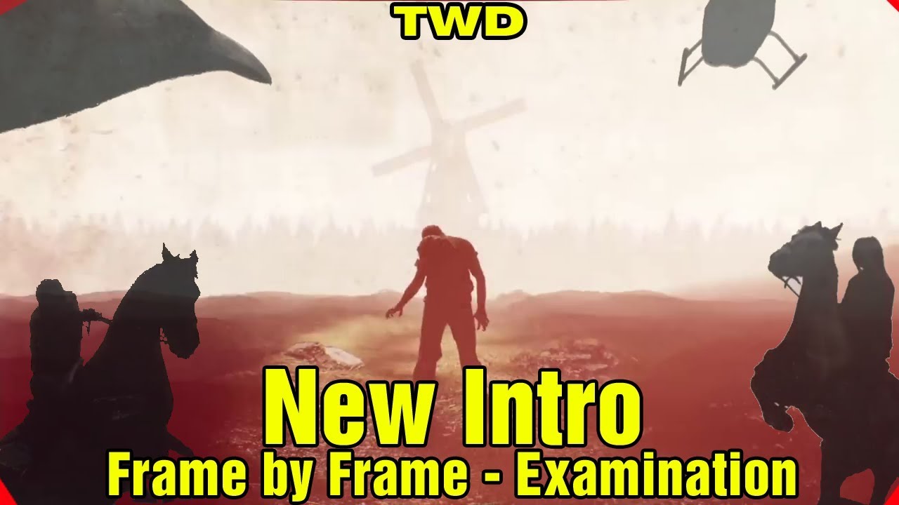 TWD New Intro! Frame by Frame Examination - YouTube