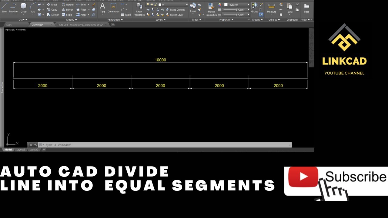Autocad Divide Line Into Equal Segments Divide Point Style AutoCAD autocad-divide-line-into-equal-segments-divide-point-style-autocad