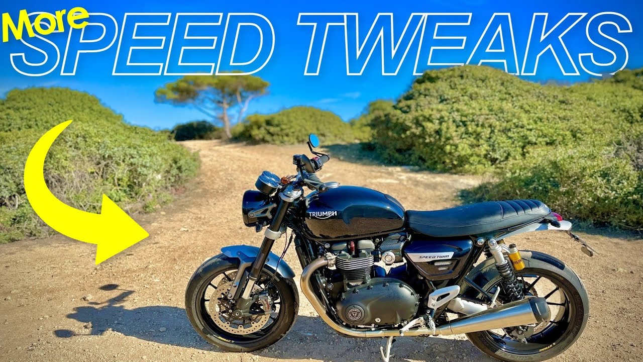 Scrolling Indicator FAIL (but Tank Pad SUCCESS) Triumph Speed Twin 1200 ...